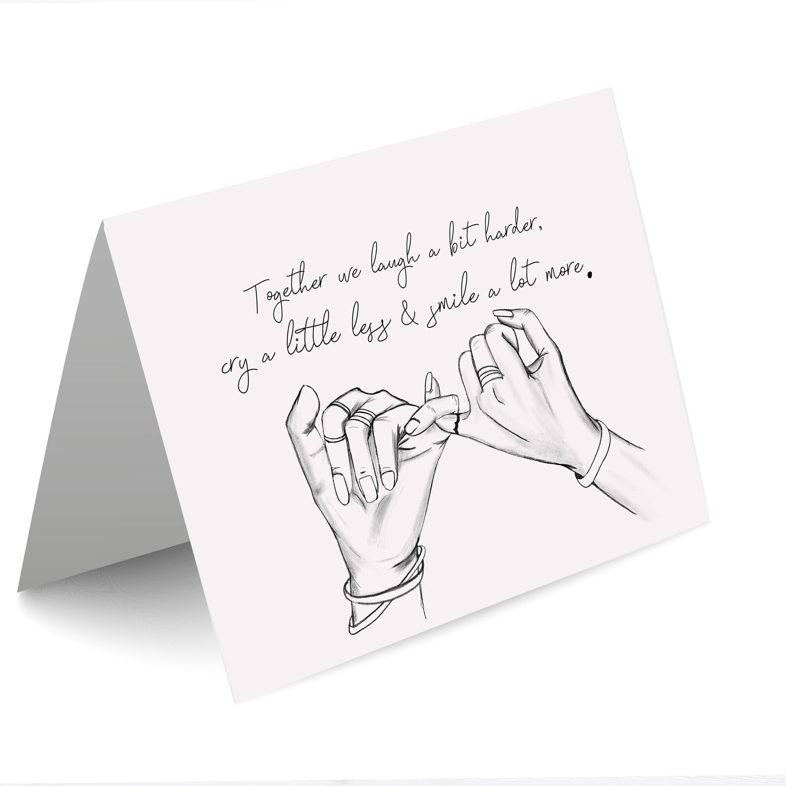 Birthday Card For Best Friend Girl Gang And Envelope Etsy