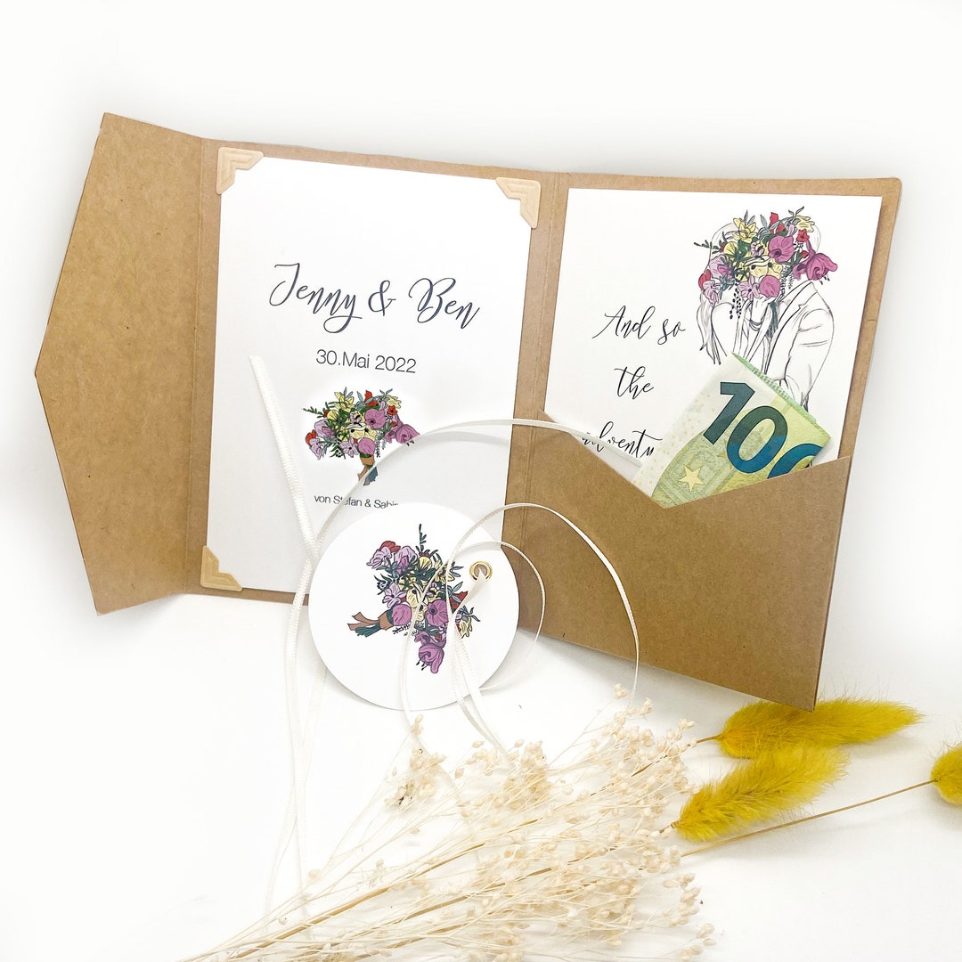 Personalized Money Gift for Wedding ADVENTURE | Wedding Gift Money ...