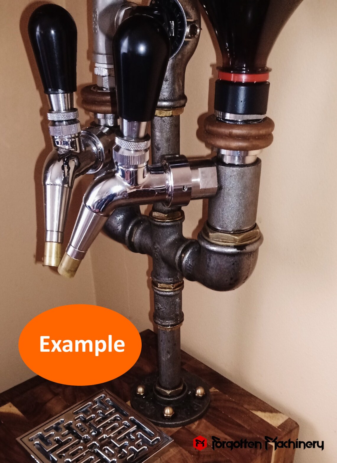 Liquor Booze Dispenser, Industrial Steampunk Style Dispenser DIY Set - Etsy