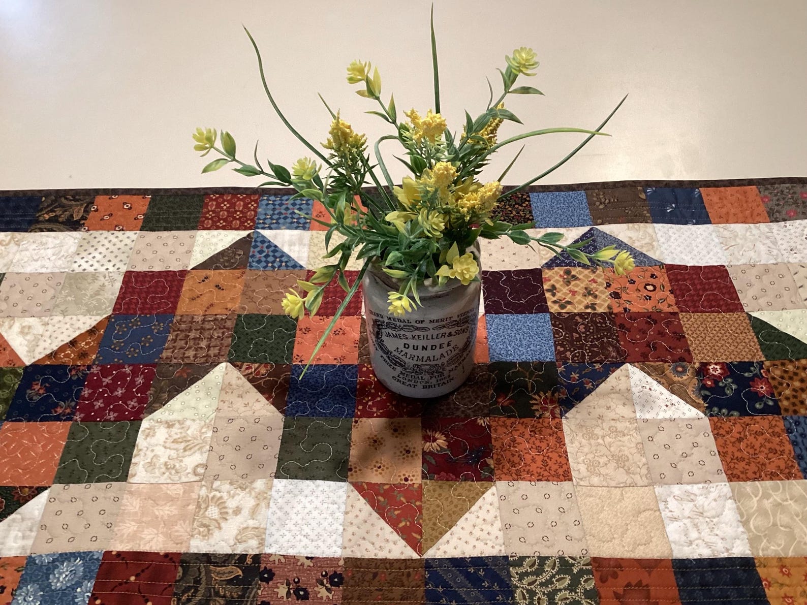 Country Path Large Table Runner, 16.5”x40” - Etsy