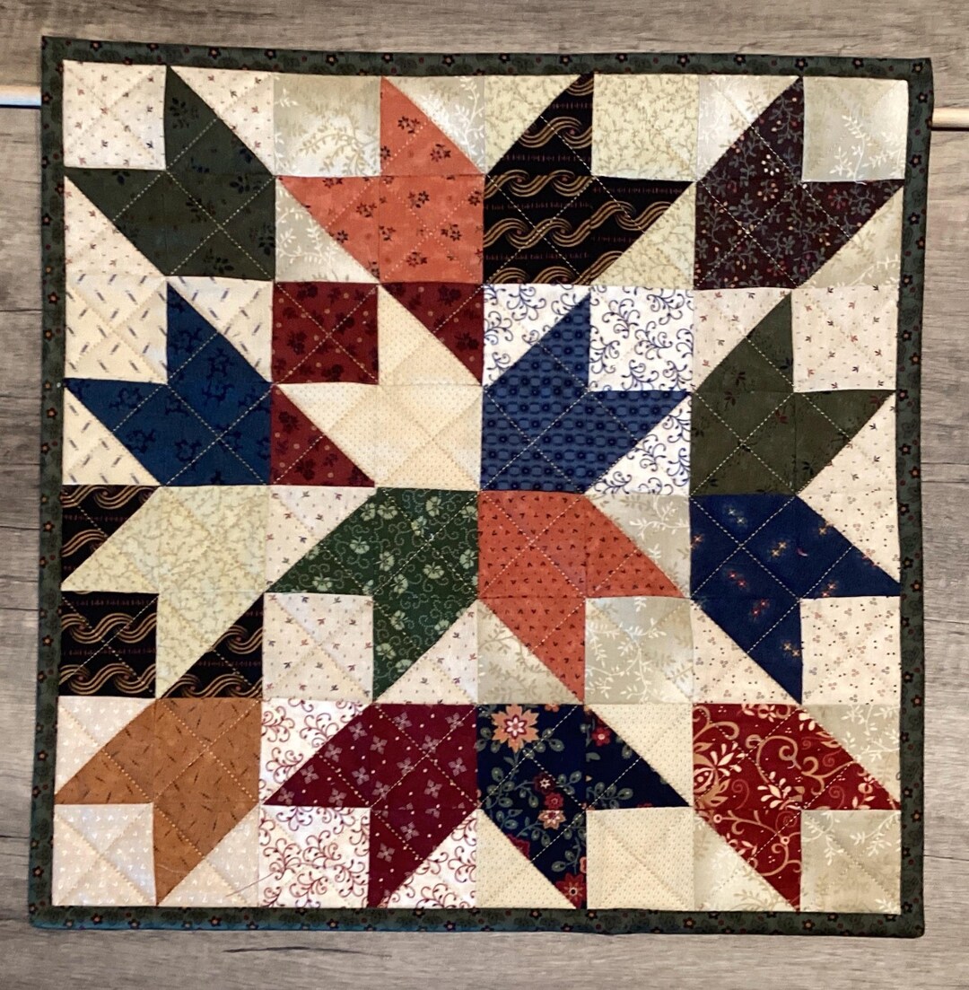Starburst 2.0 Quilted Wall Hanging/table Topper - Etsy