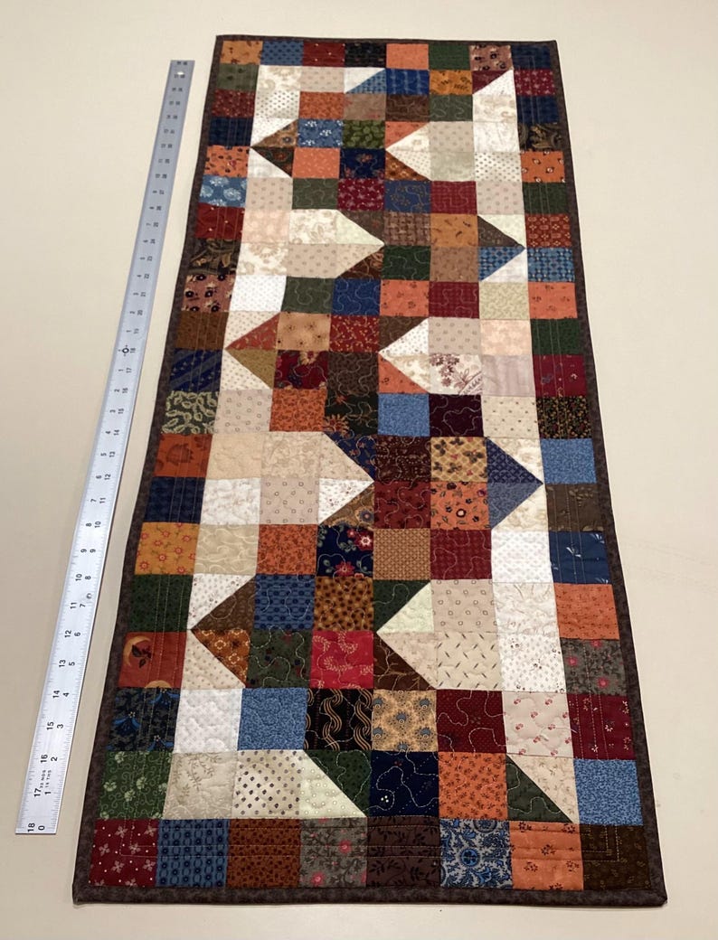 Country Path Large Table Runner, 16.5”x40” - Etsy