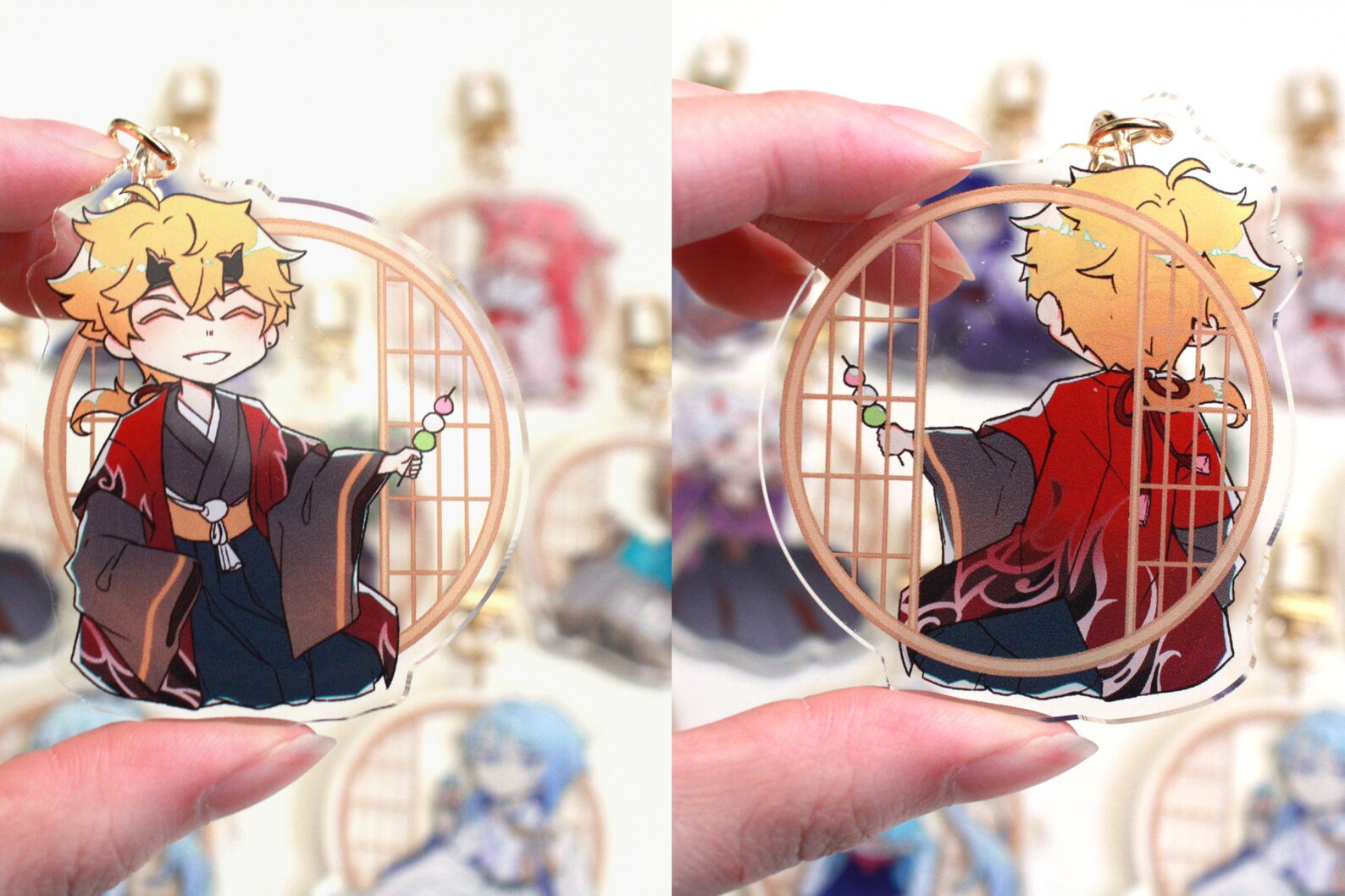 Genshin Inazuma Kimono/yukata Traditional Clothing Clear - Etsy