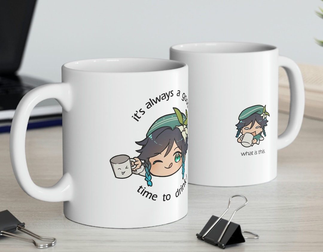 Venti Judging Your Drink Genshin Impact Funny Mug - Etsy