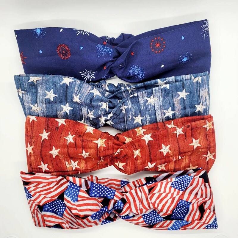 Patriotic Headband - Etsy