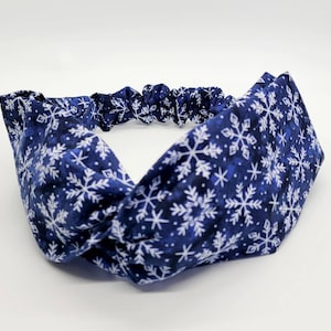 Snowflake Headband, Women Christmas Headband, Christmas Snowflake ...
