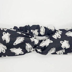 Halloween Headbands, Ghost Headbands, Boho Twist Headbands, Knotted ...