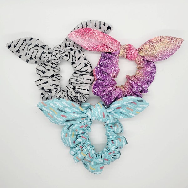 Bow Scrunchie - Etsy