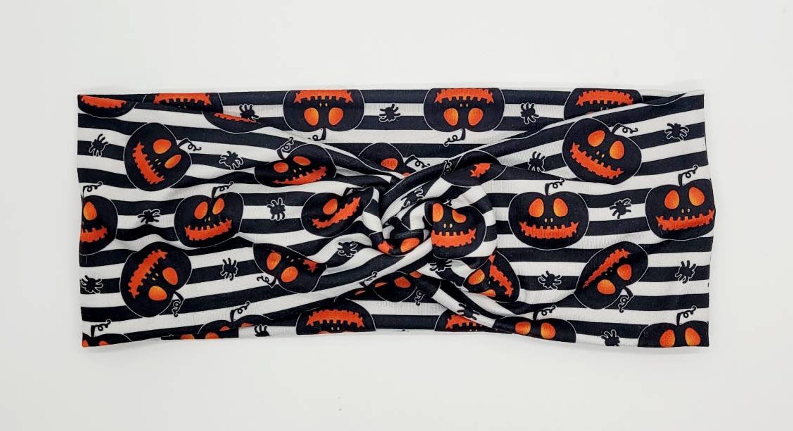 Halloween Headbands Pumpkin Headband Spiders Boho Twist - Etsy