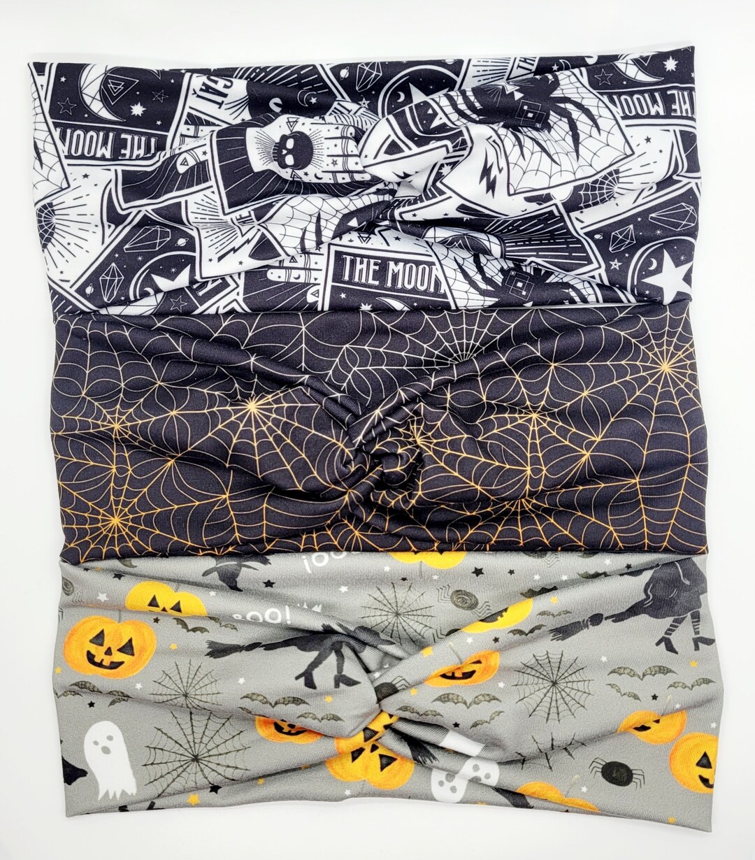 Halloween Headbands, Halloween Twist Headband, Spooky Headband, Knot ...