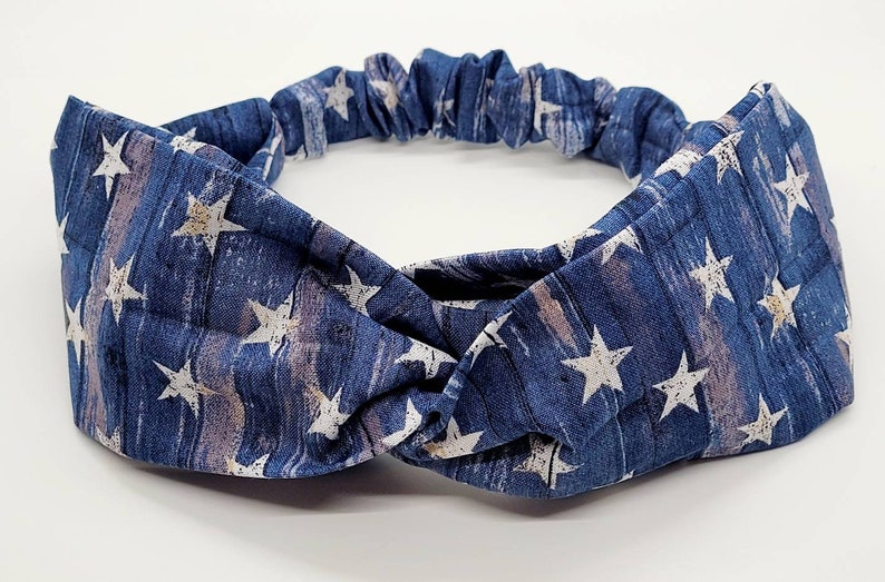 4th of July Headband American Flag Patriotic Headband Stars | Etsy