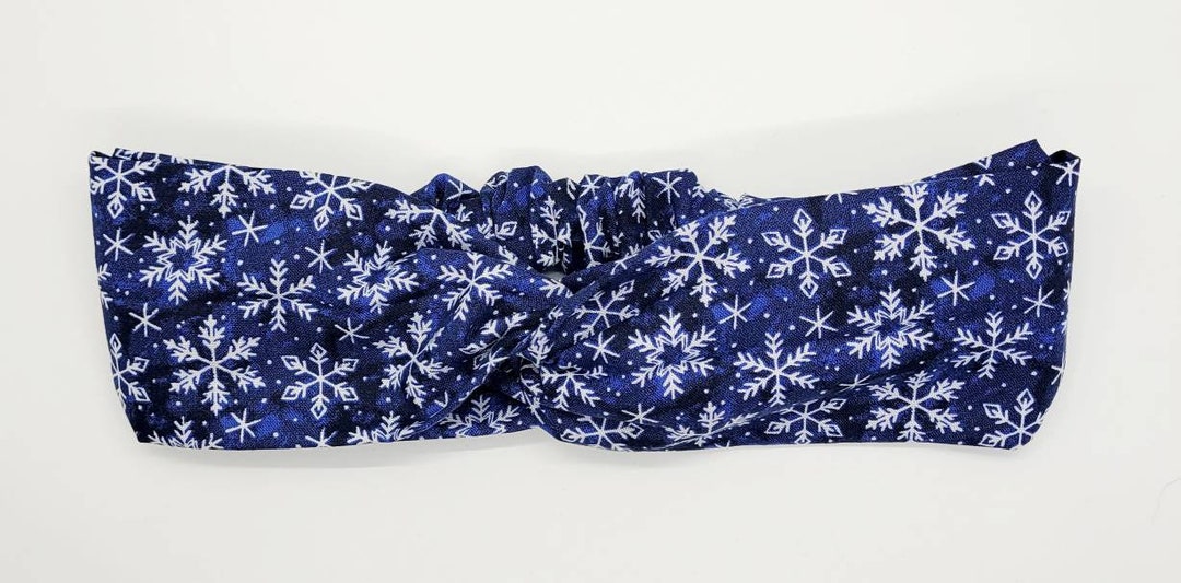 Snowflake Headband, Women Christmas Headband, Christmas Snowflake ...