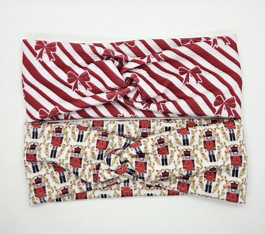 Adult Christmas Headband, Candy Cane, Headband for Women, Christmas ...