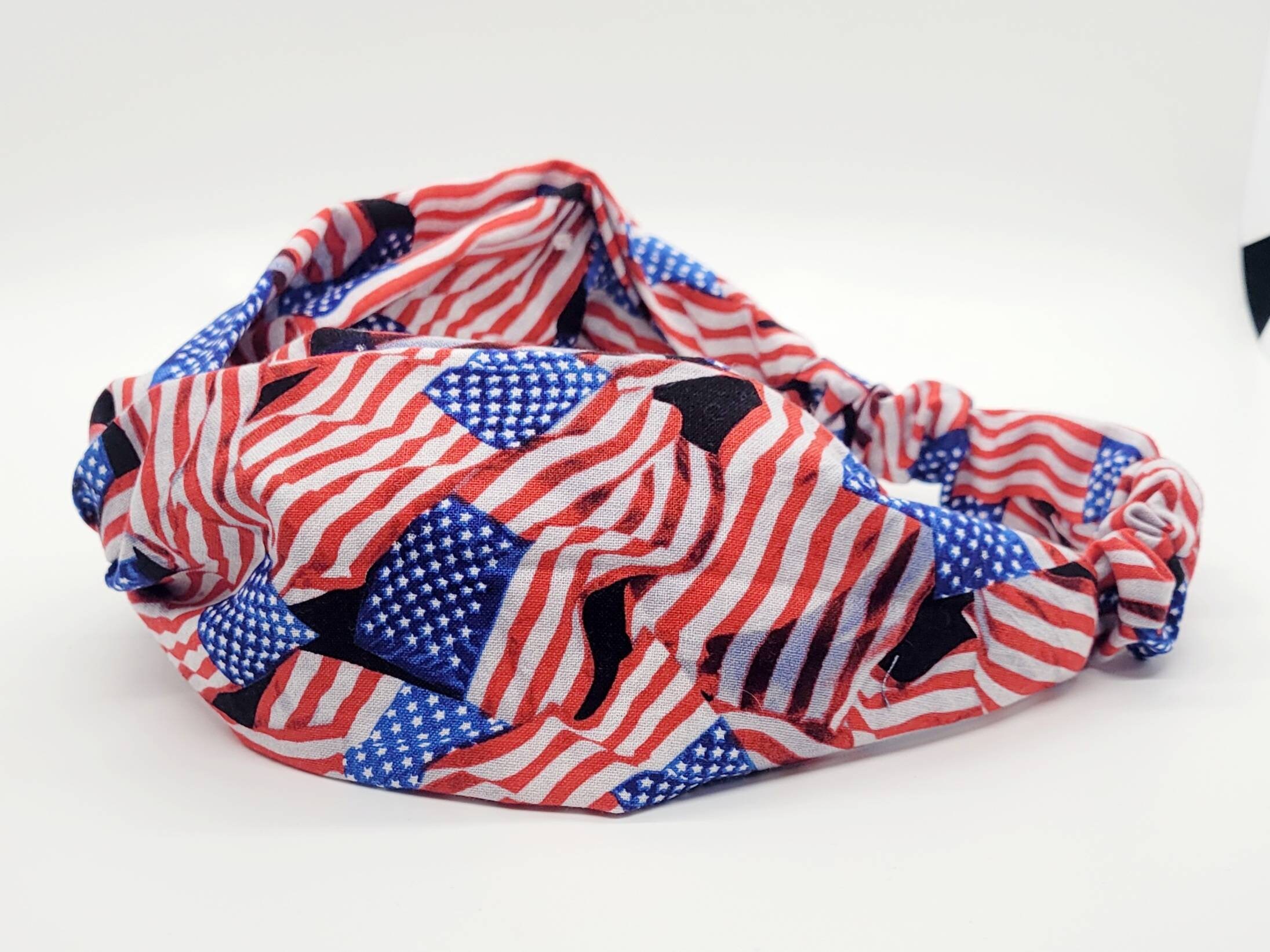 4th of July Headband, American Flag, Patriotic Headband, Stars and ...