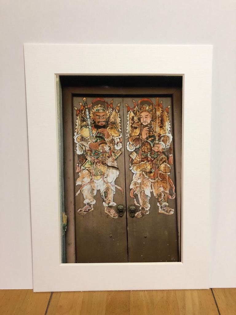 Chinese Door God Photo Print,door Guard ,men Shen , Chinese Custom ...