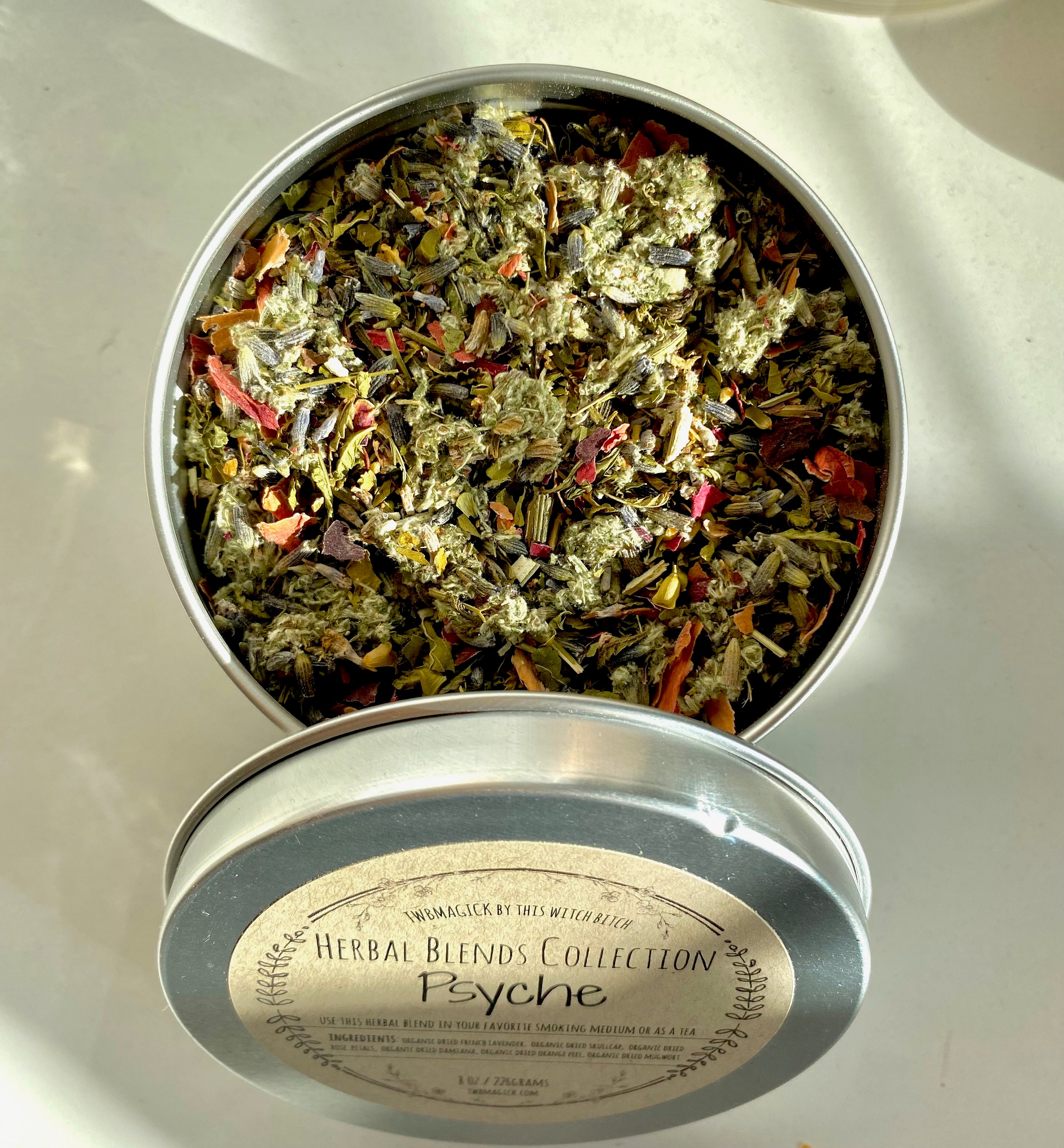 Psyche Herbal Blend | Astral Projection and Realm Opener | 8 Oz. Herbal Loose Leaf Tea Blends ...