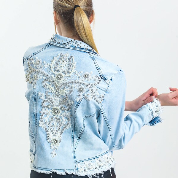 Denim Jeans Jacket - Etsy