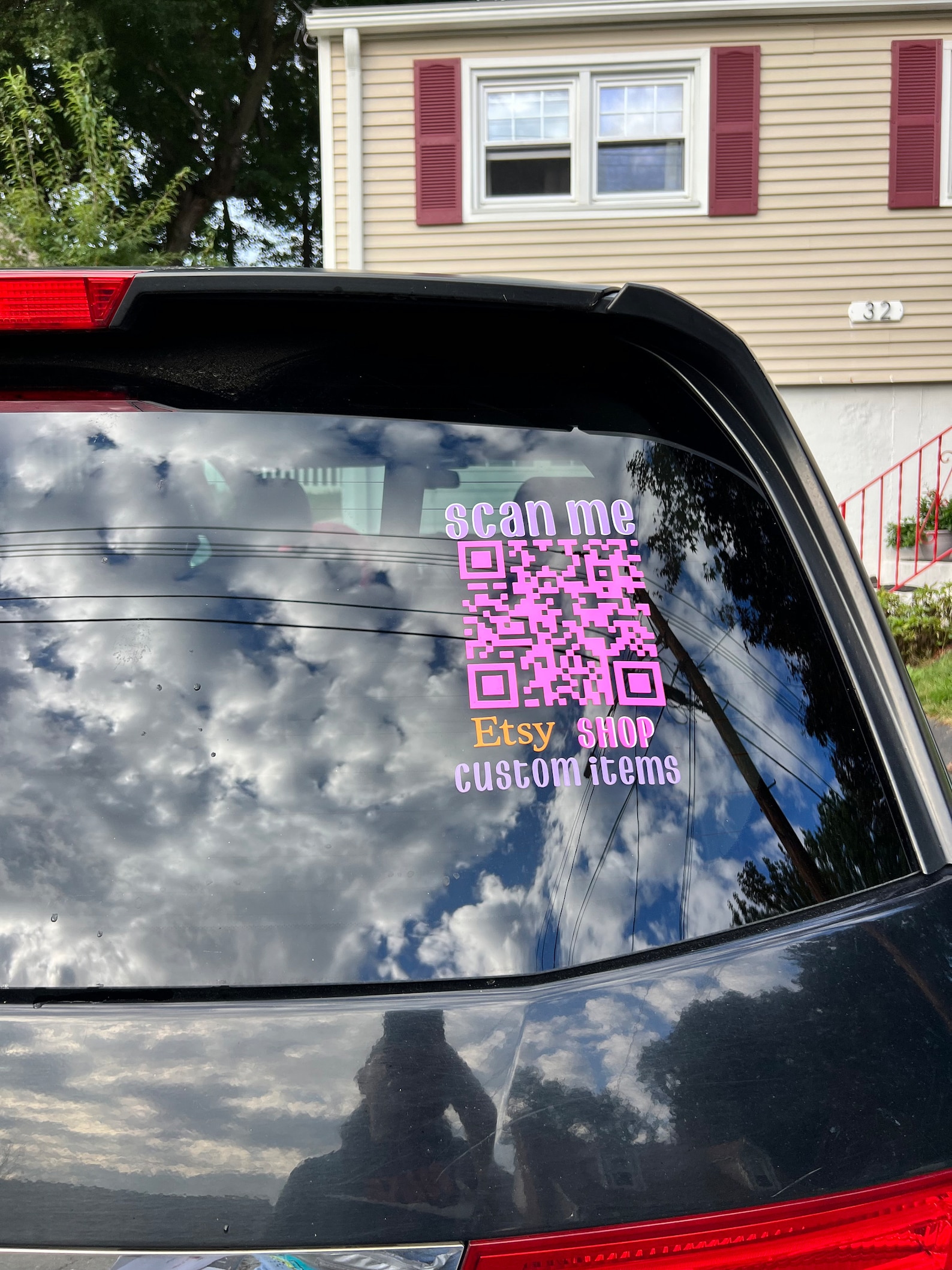 QR Code Car, Scan Me, QR for Your Car, Qr Code for Cars, Car Stickers ...