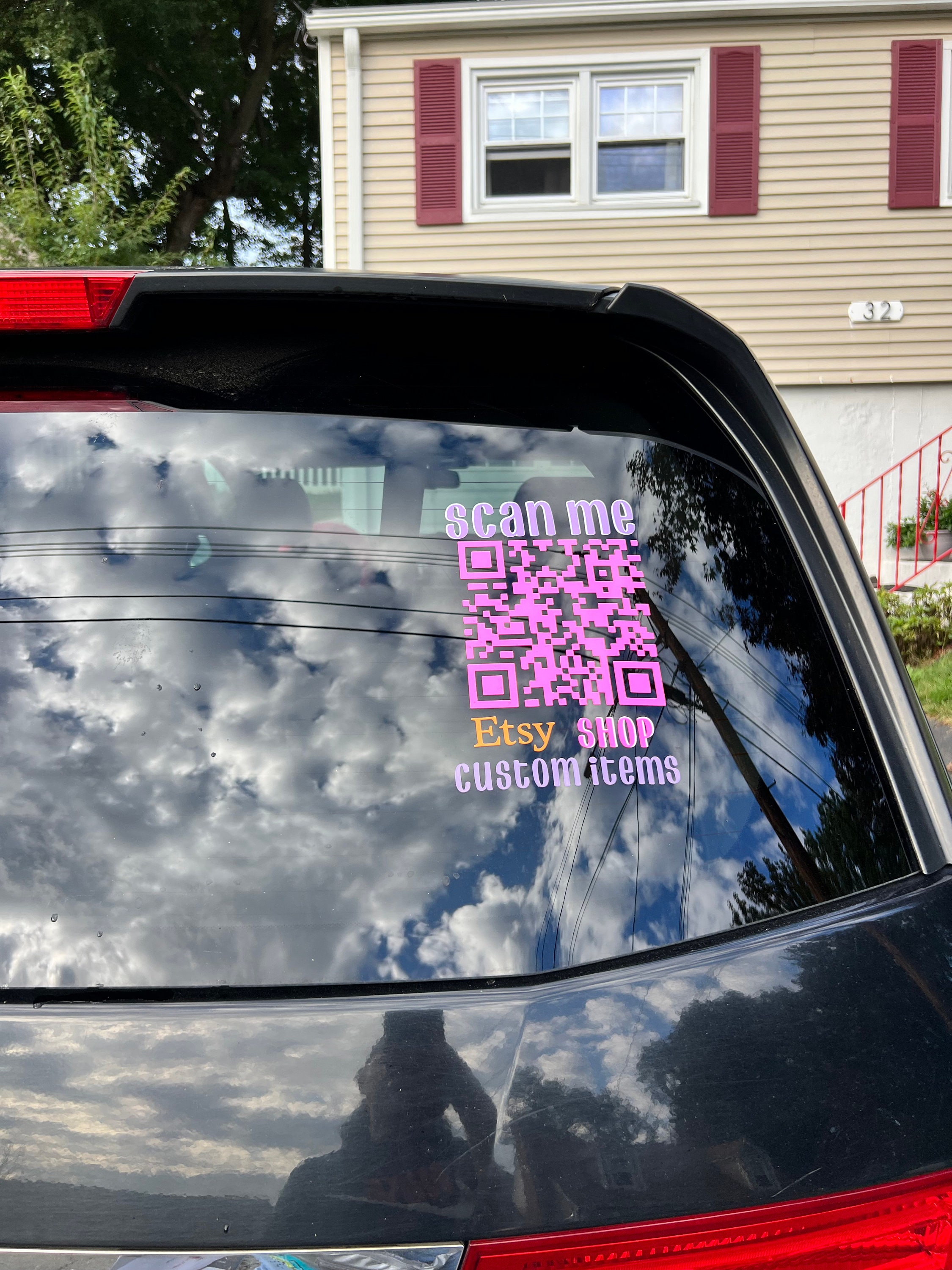 QR Code Car, Scan Me, QR for Your Car, Qr Code for Cars, Car Stickers ...