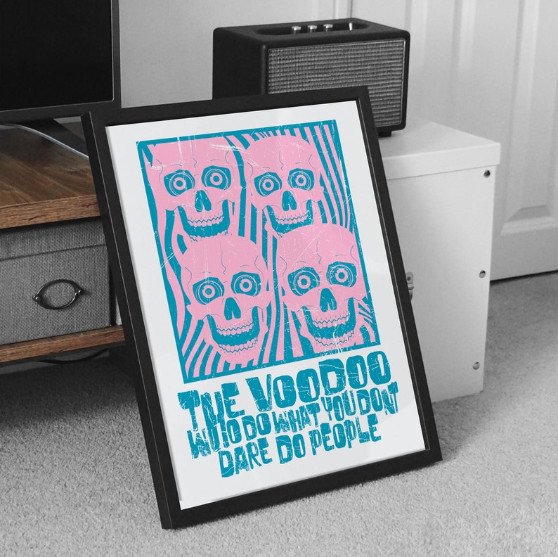 Unofficial Voodoo People Inspired Poster | the Prodigy | Rave | 90's ...
