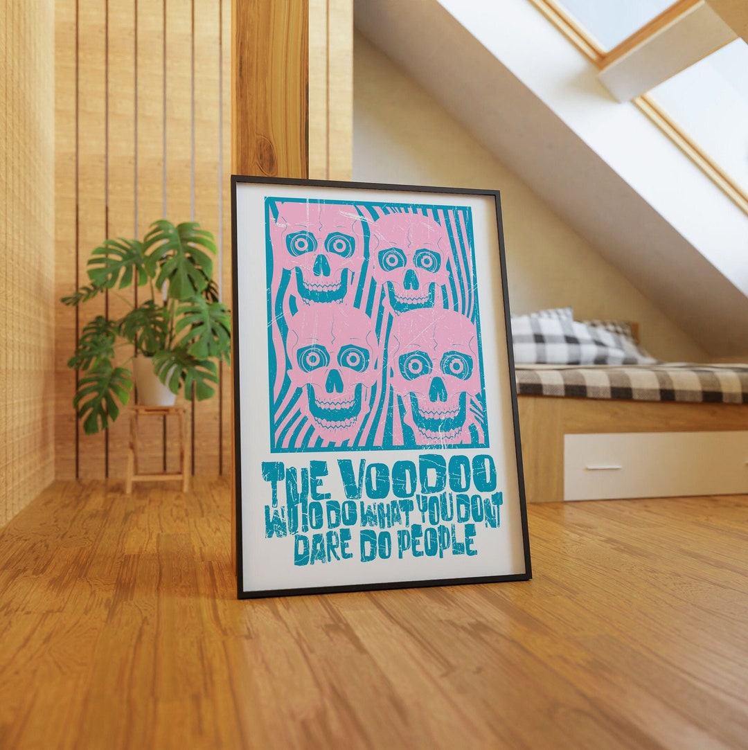 Unofficial Voodoo People Inspired Poster | the Prodigy | Rave | 90's ...