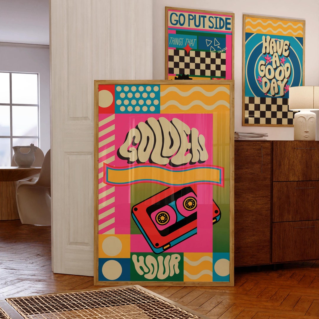 Vintage 90's Rave Inspired Poster Disco Dance Floor Ecstasy 90's Rave ...