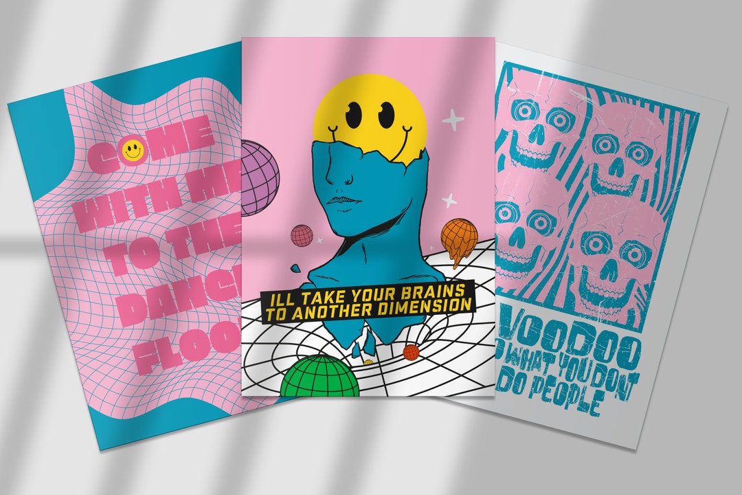 Unofficial Set of 3 Prints | Prodigy | Out of Space | Voodoo | Warrior ...