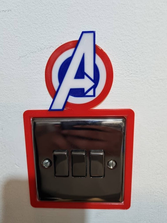 Custom Superhero Light Switch Surround | Etsy