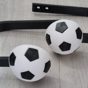 Football Curtain Tiebacks – Soccer Bedroom Accessories for Kids Room or ...