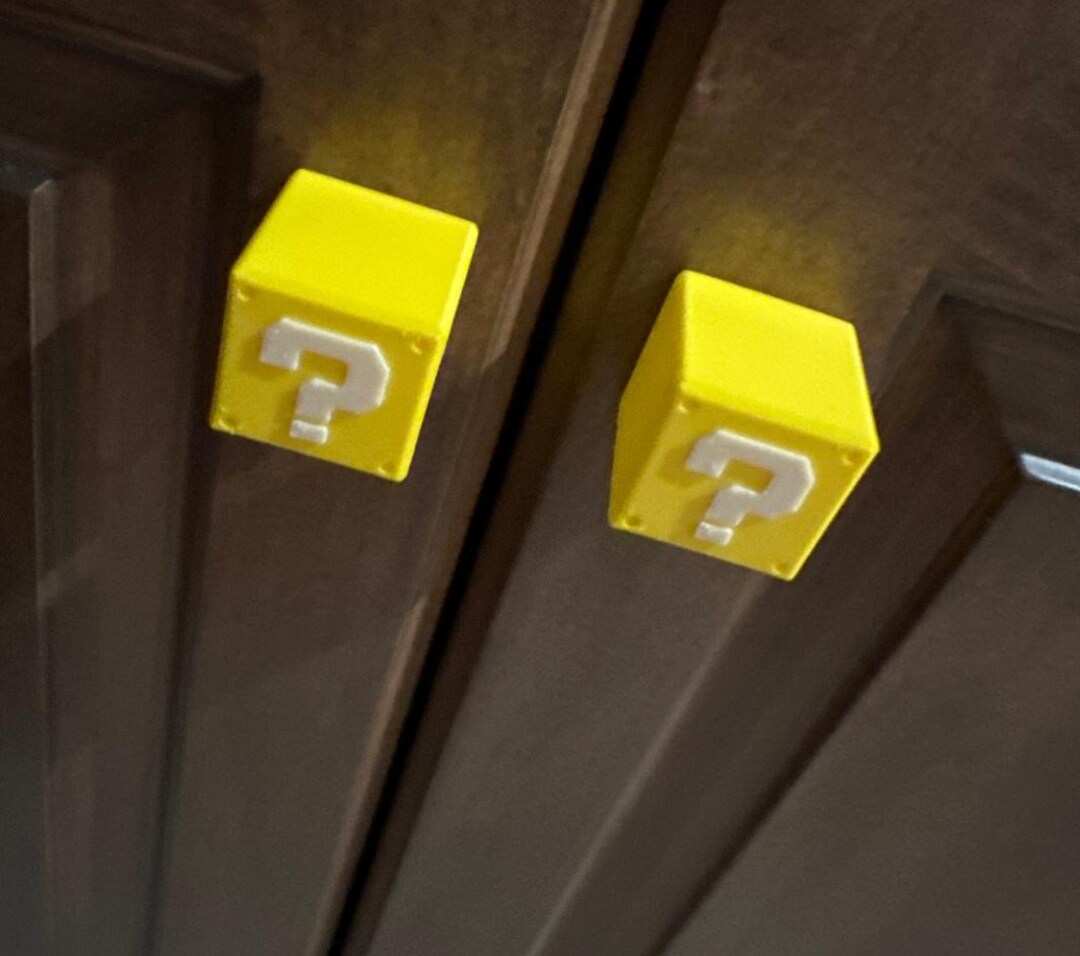 Nintendo Mario Style Themed Drawer Knobs / Handles - Etsy