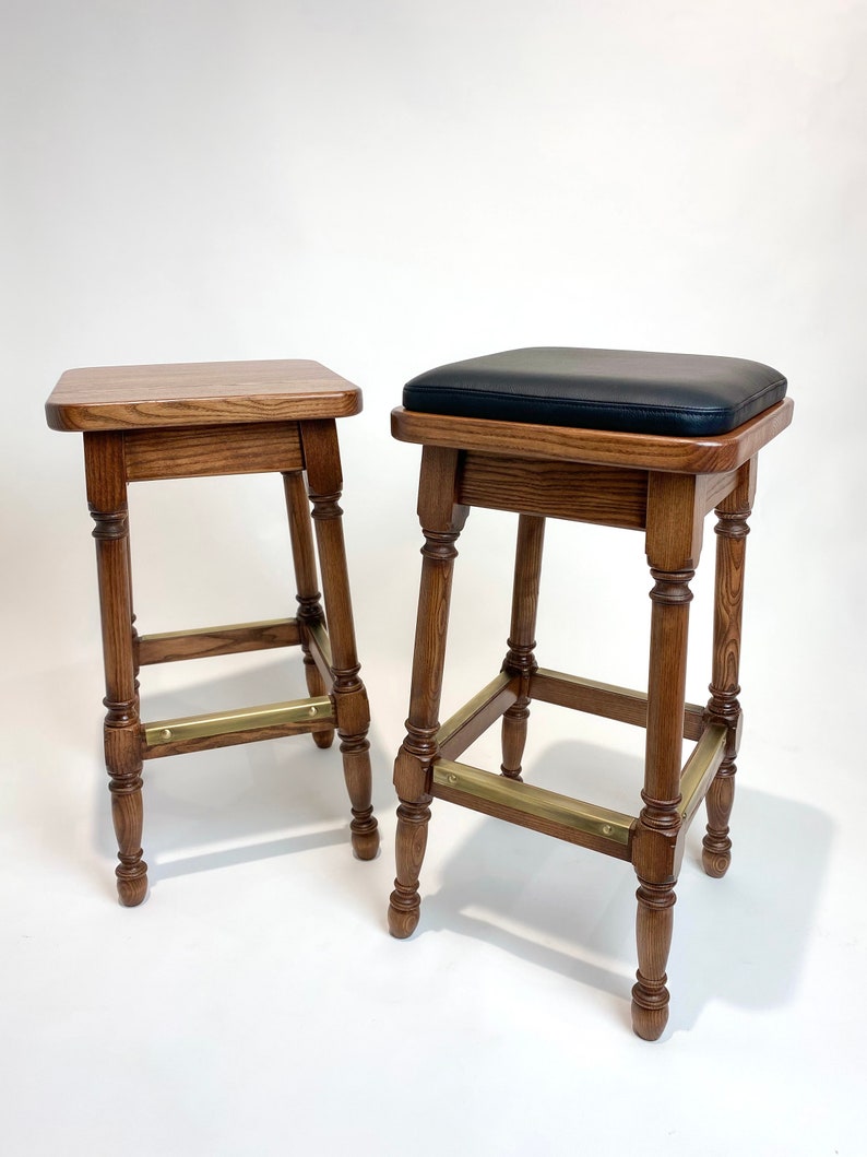 Stools in Oak Hand Made Counter Height Stool Stools in - Etsy