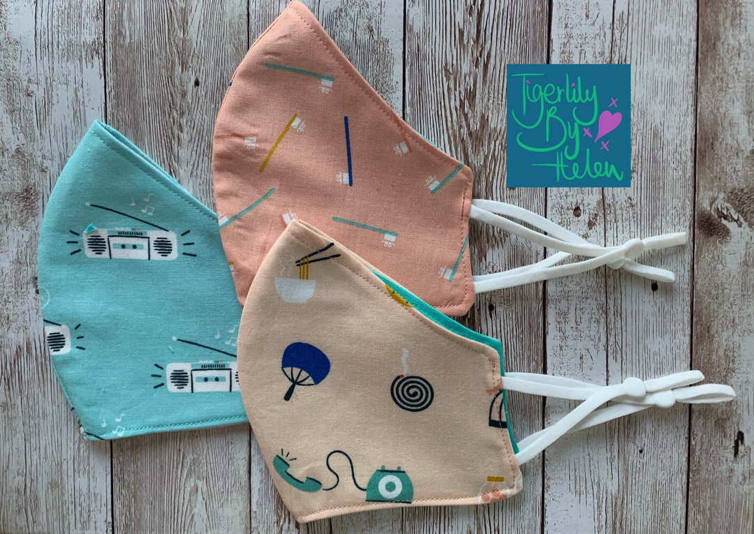 Ruby Star Society Whatnot Triple Layer Fabric Máscara facial - Etsy México