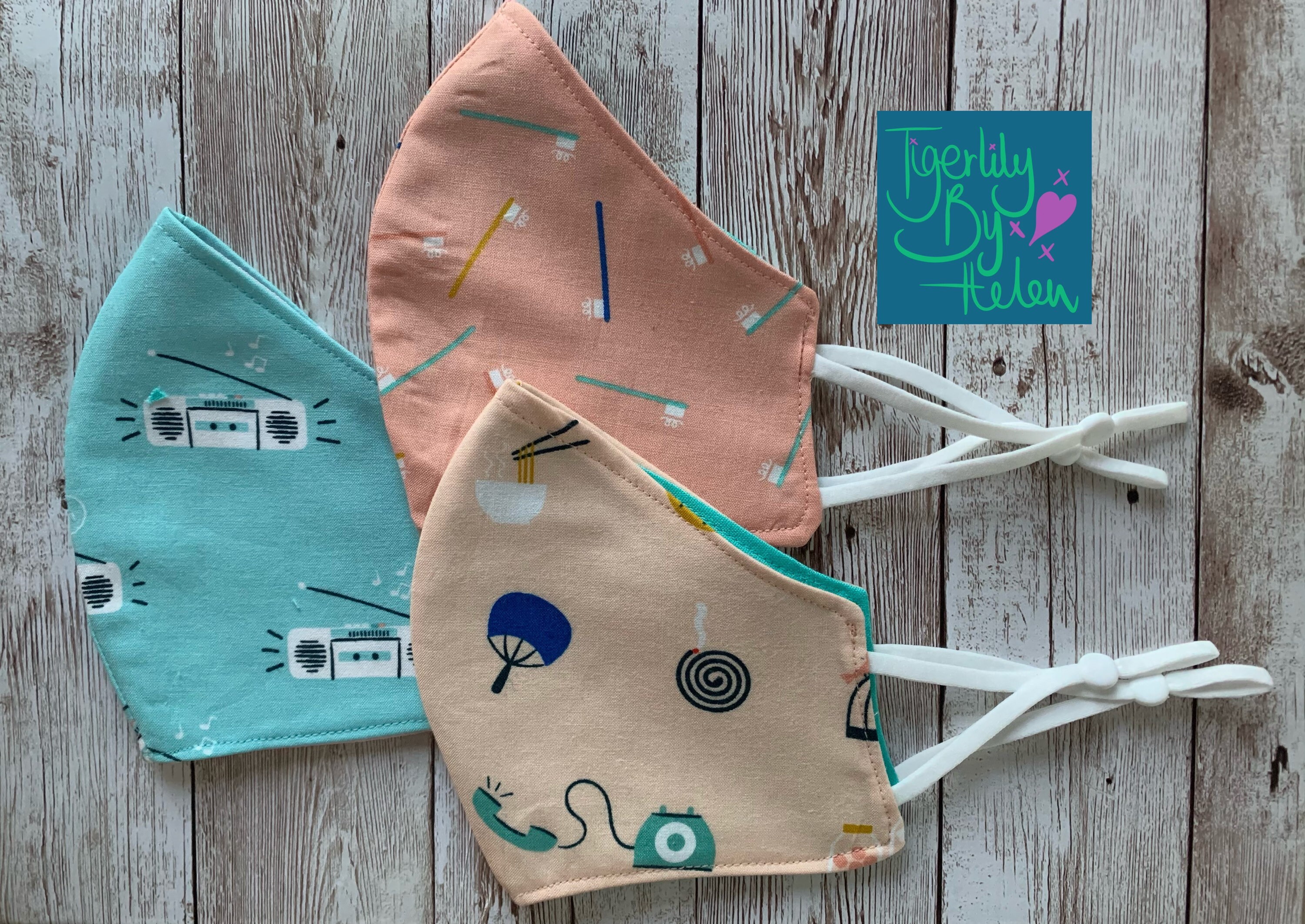 Ruby Star Society Whatnot Triple Layer Fabric Máscara facial - Etsy México