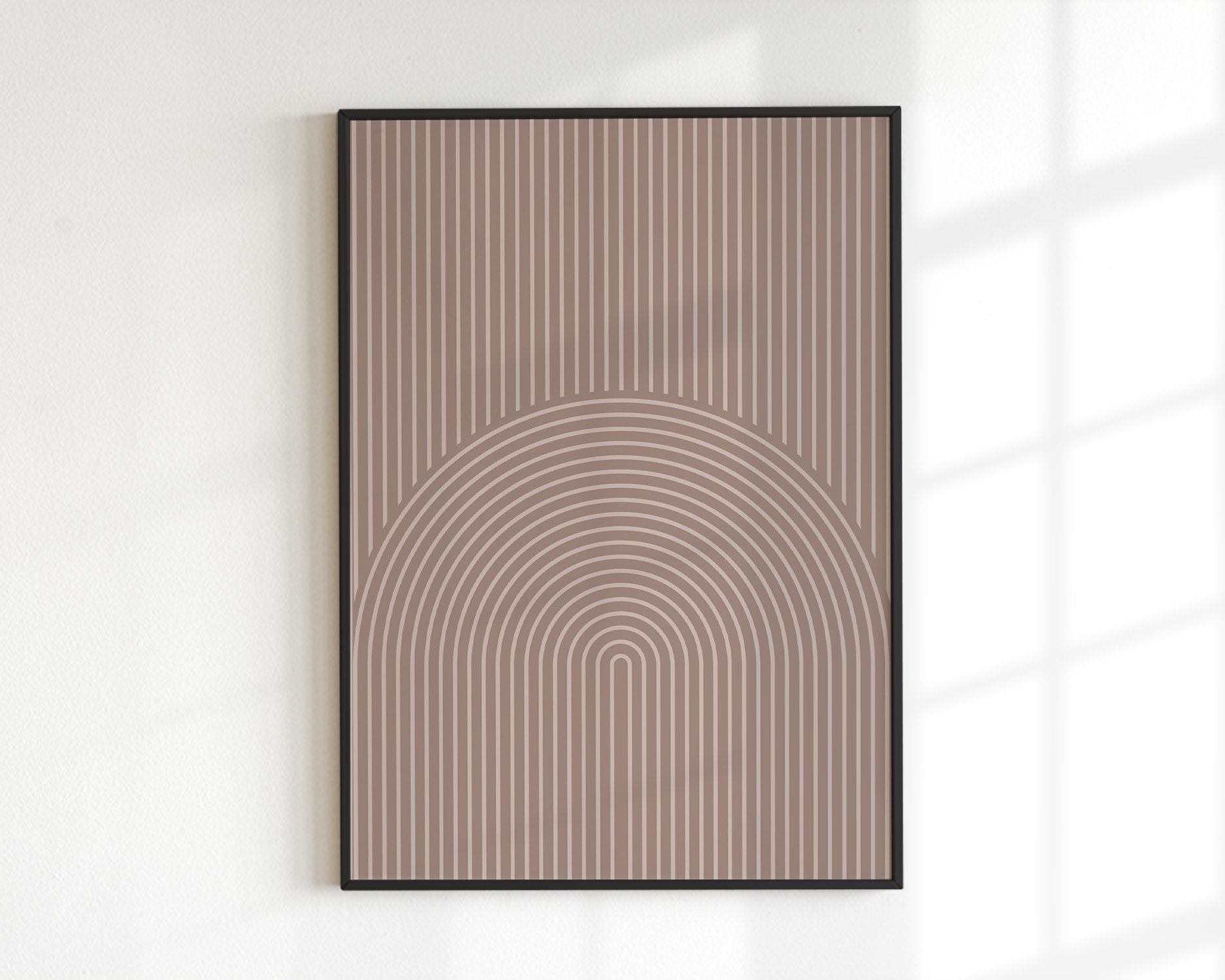 Wall Art Set of 3, Mid Century Modern, Neutral Abstract Printable ...