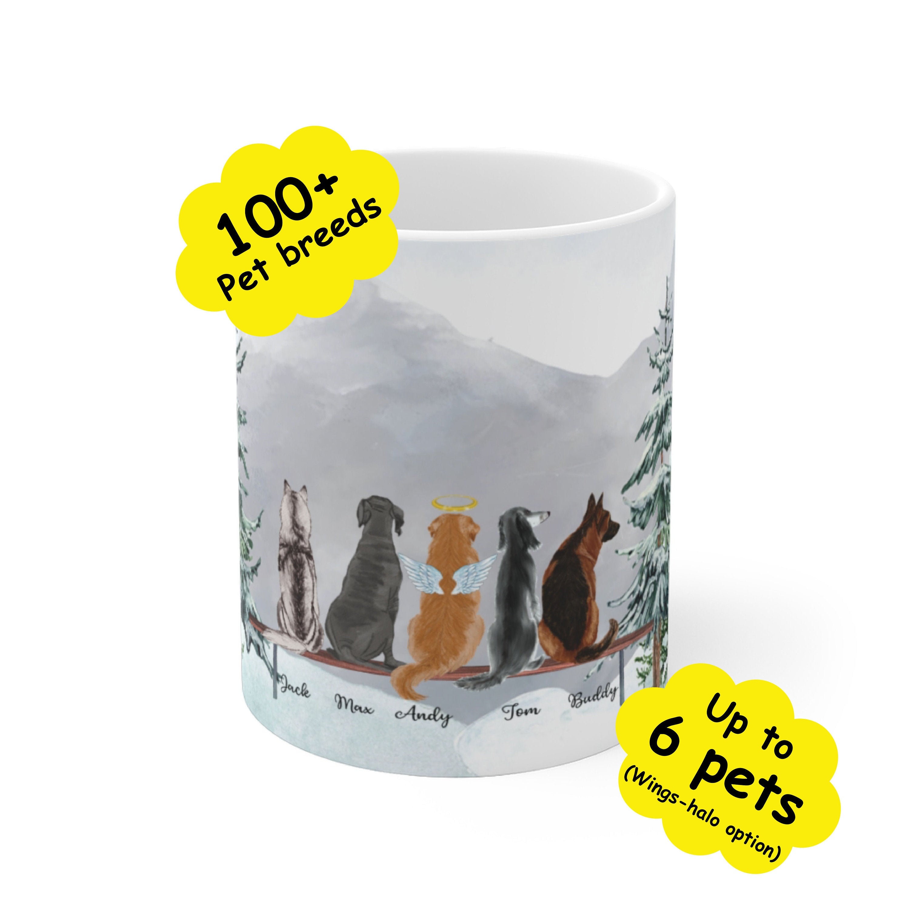 Personalized Dog Cat Pet Mug Rabbit Gift Dog Coffee Mug Dog | Etsy