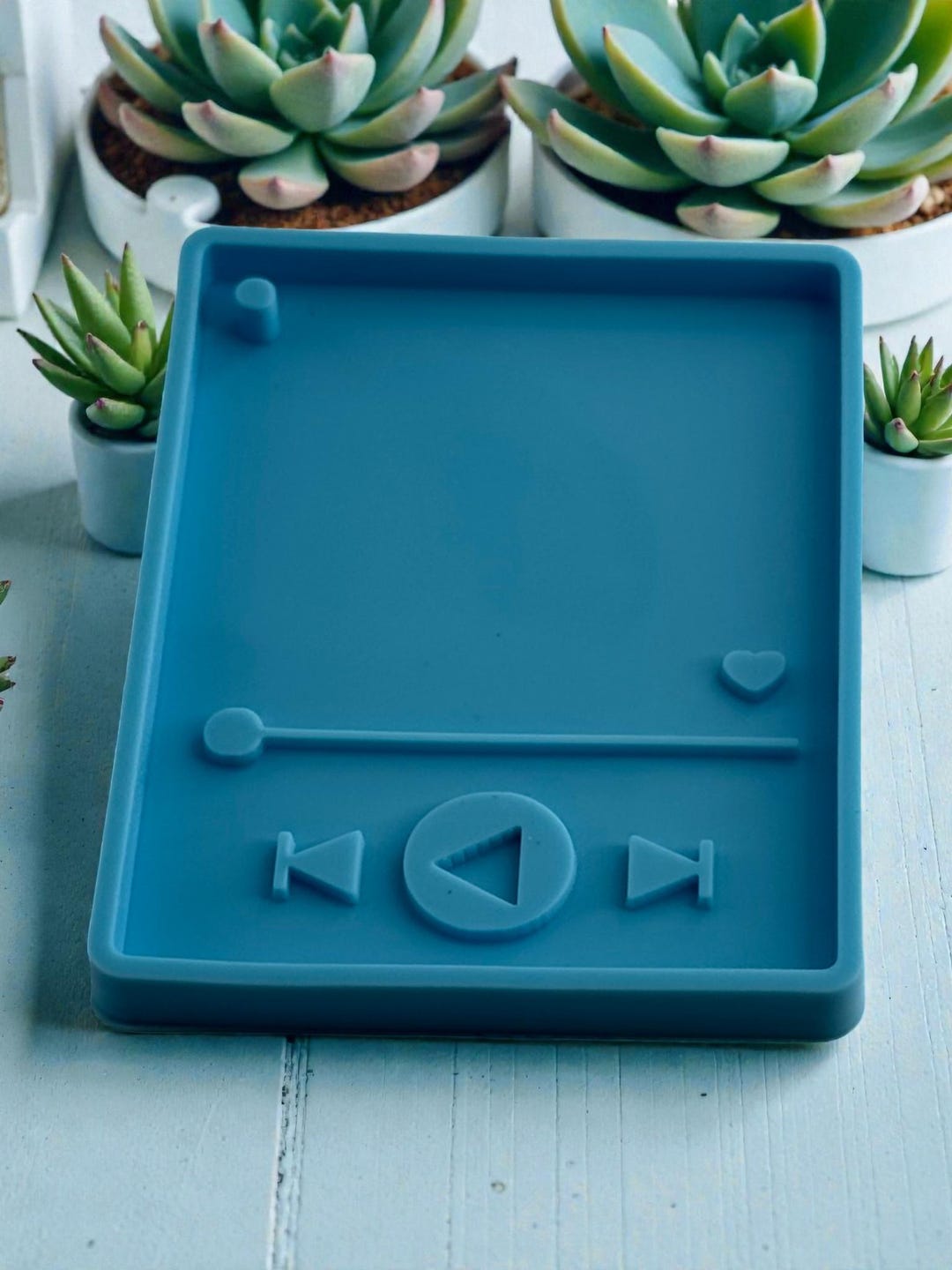 Custom Resin Casting Mold | Music Player Silicone Mold DIY Kit for ...