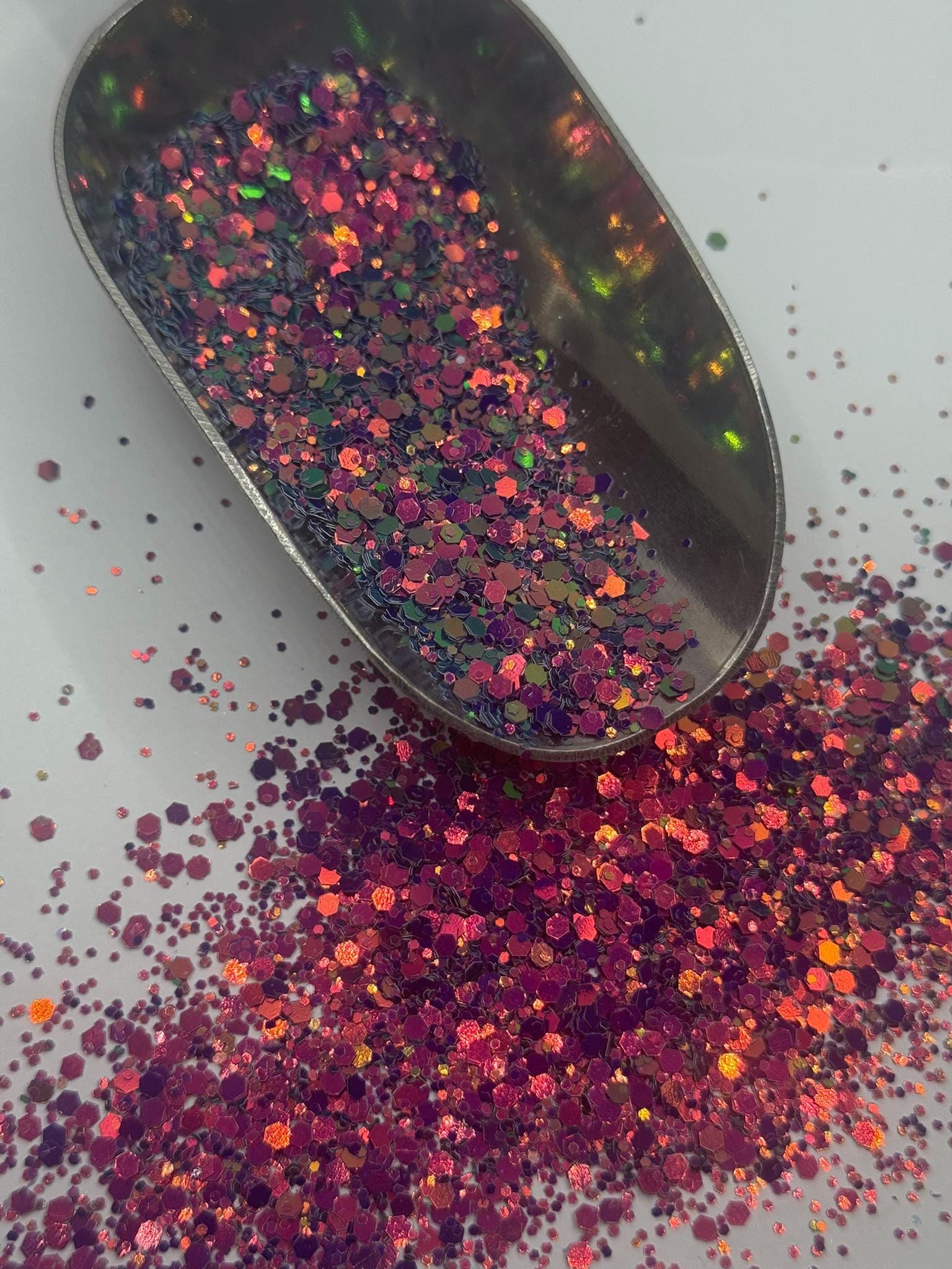 Chunky Purple Red Color Shift Glitter: DIY Craft Supply "jealousy" - Etsy