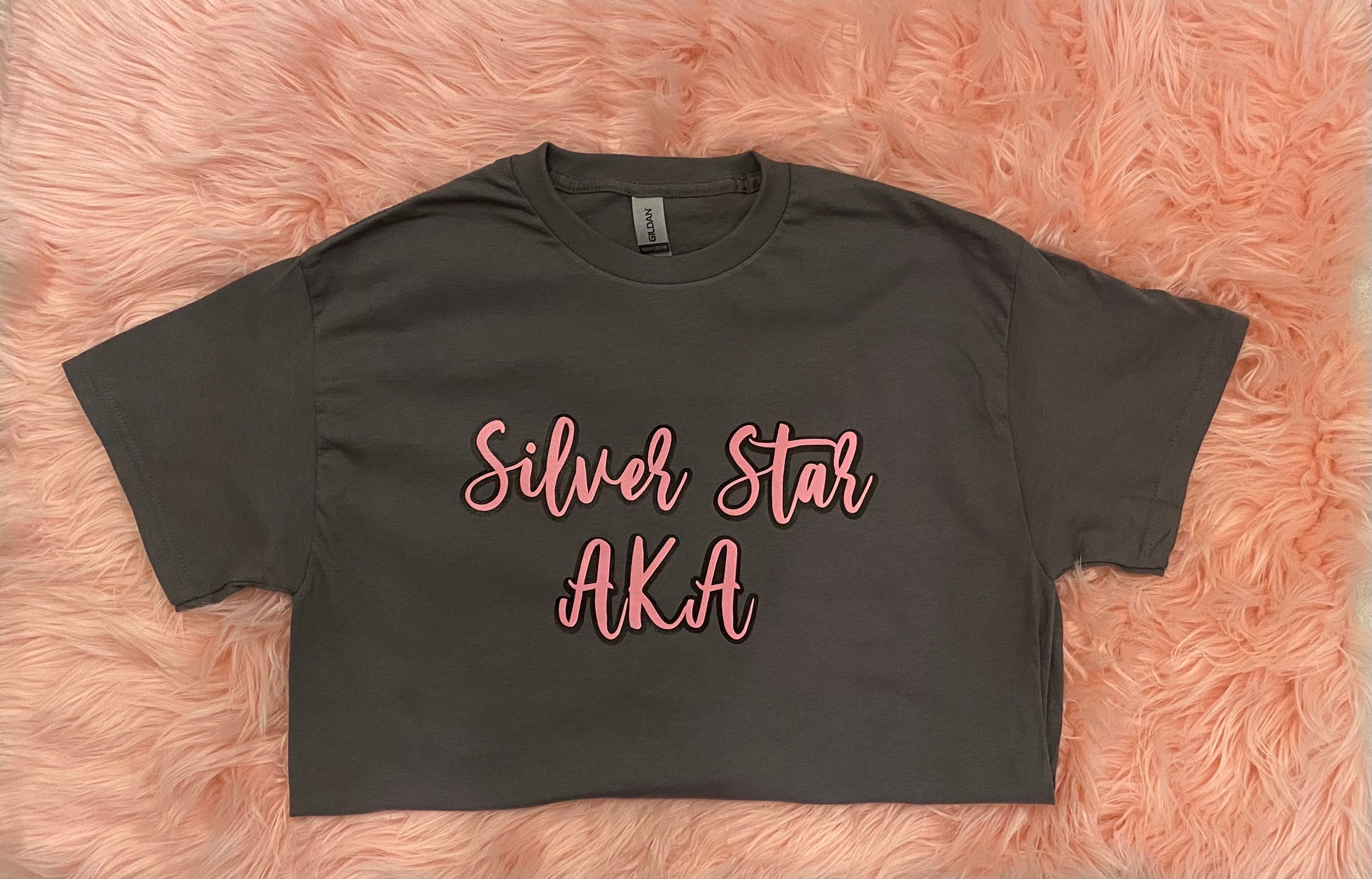 AKA Silver Star Tee - Etsy