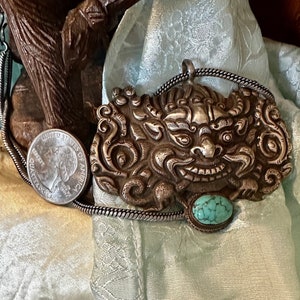 CHEPPU PROTECTION AMULET Deity of Nepal Wear to Dispell Negative Energy ...