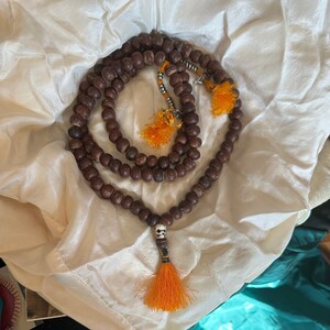 TIBETAN BODHI MALA * Tibetan Buddhist Vintage Bodhi Mala * 108 Bodhi ...