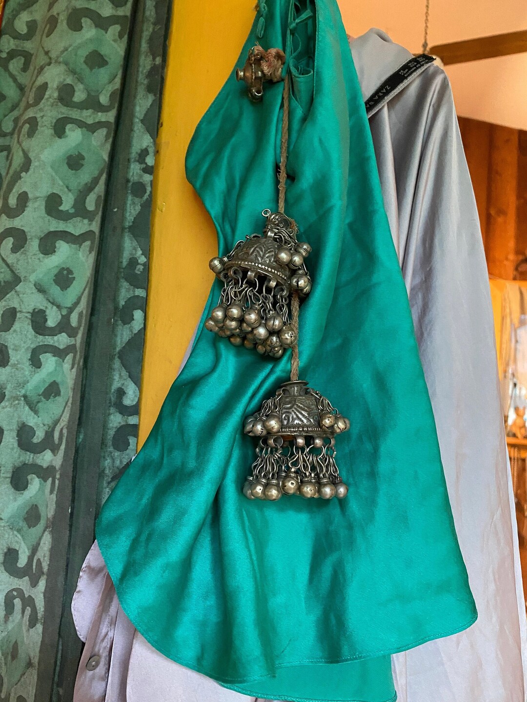 TRIBAL SILVER JEWELRY * India Camel Bells Jewelry * Silver Camel Bells ...