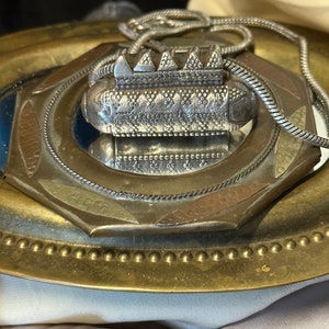 TRIBAL INDIA PROTECTION Amulet * Tribal Silver Jewelry * Vintage India ...