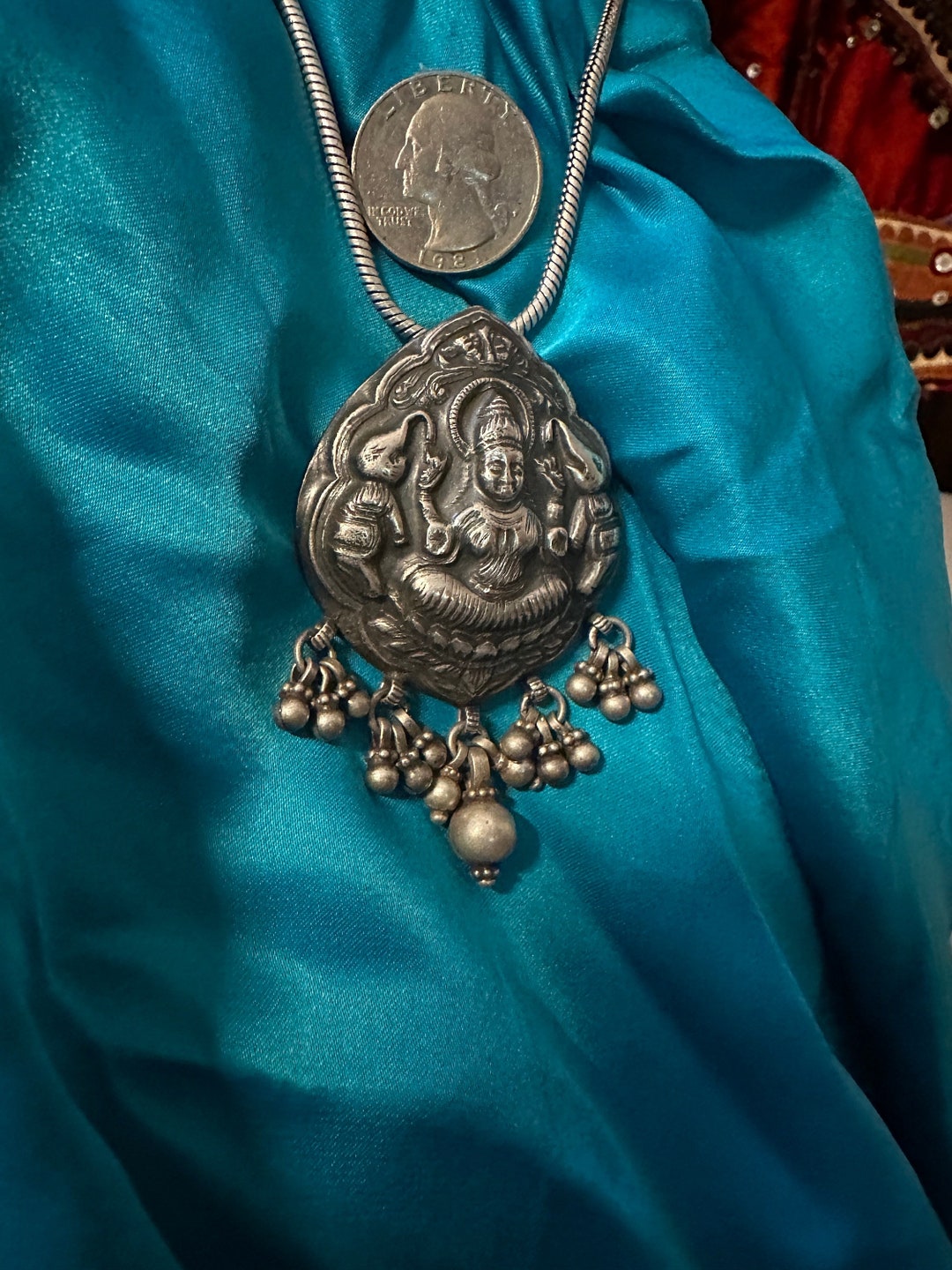 LAKSHMI PROTECTION AMULET * Tribal India Prosperity Goddess * Goddess ...