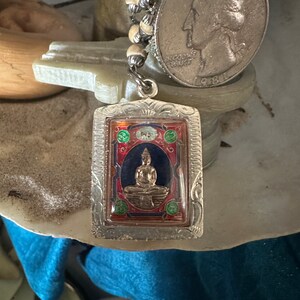 BUDDHA PROTECTION AMULET * Buddha Protection Jewelry * Cloisonne ...
