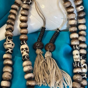 Tibetan CUSTOM BONE MALA * Tibetan Prayer Mala * Tibetan Prayer Beads ...
