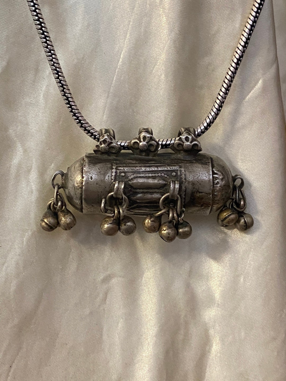 TRIBAL India PROTECTION AMULET tribal Silver Jewelry Protection Jewelry ...