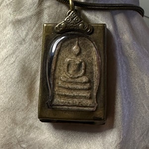 BUDDHA PROTECTION AMULET Vintage Buddha Protection Jewelry Thai ...