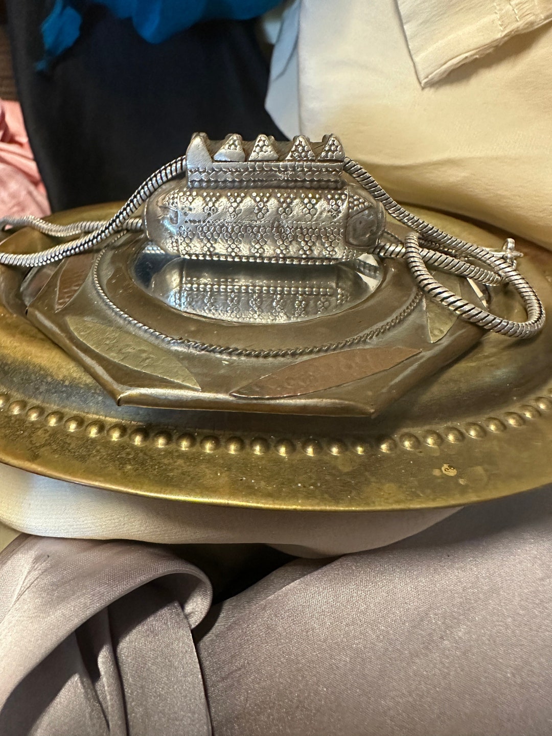 TRIBAL INDIA PROTECTION Amulet * Tribal Silver Jewelry * Vintage India ...