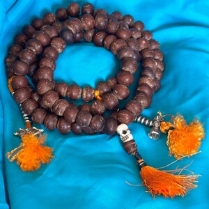 TIBETAN BODHI MALA * Tibetan Buddhist Vintage Bodhi Mala * 108 Bodhi ...
