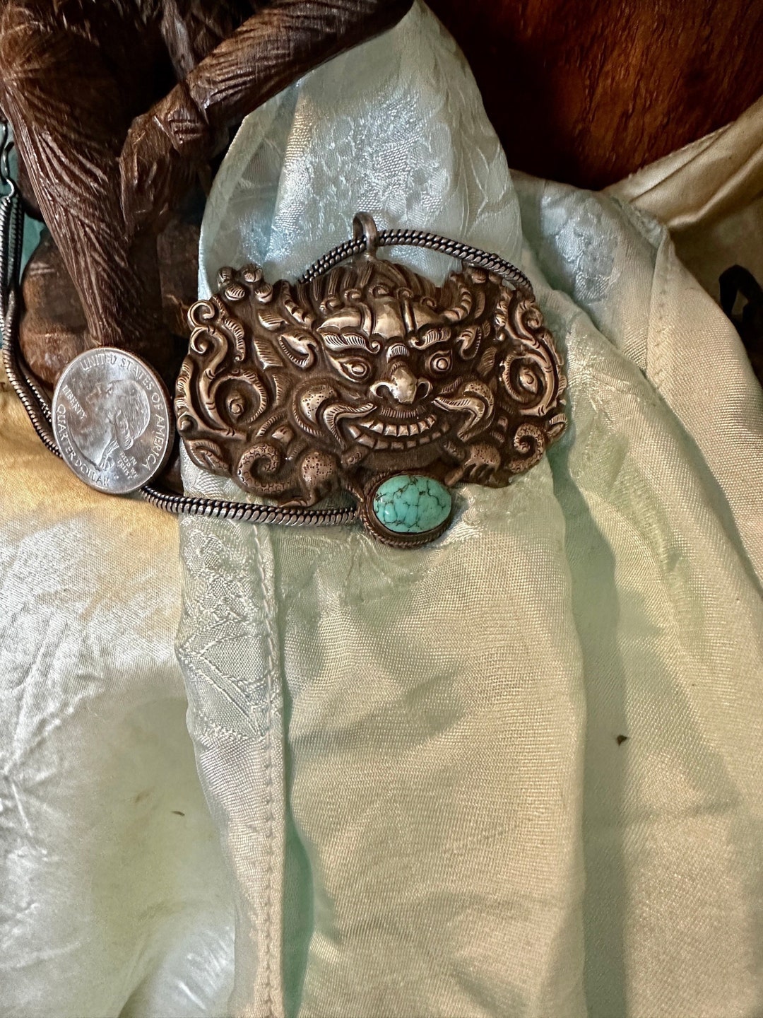 CHEPPU * PROTECTION AMULET * Deity of Nepal * Dispell Negative Energy ...